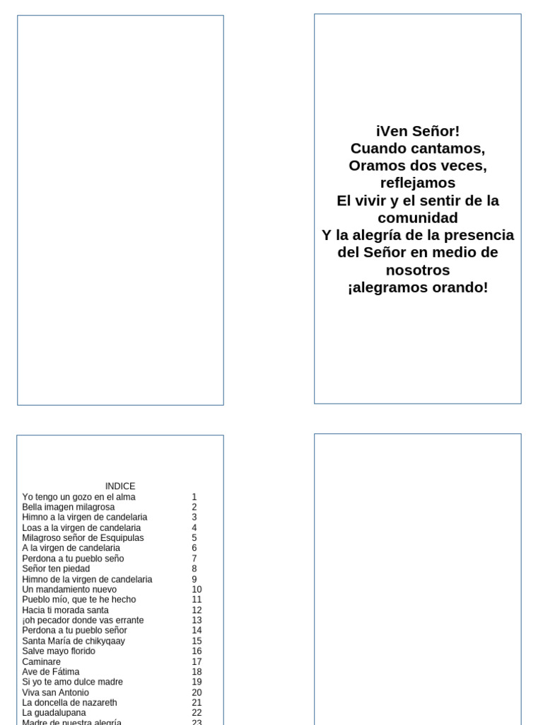 Com Unidad | PDF | María, madre de Jesús | Creencia religiosa y doctrina