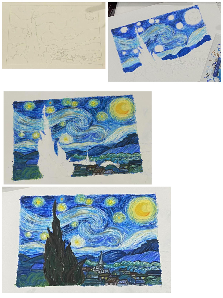 Van Gogh Starry Night | PDF