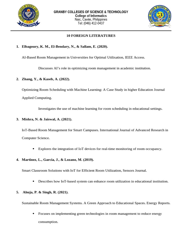 10 Foreign and Local RRL | PDF | Internet Of Things | Computing