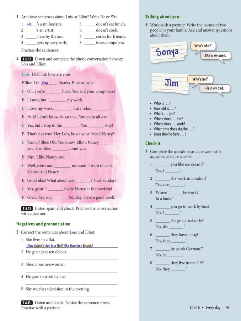 090 New Headway Beginner Student S Book 4th Ed 2013 143p 46 Pdf