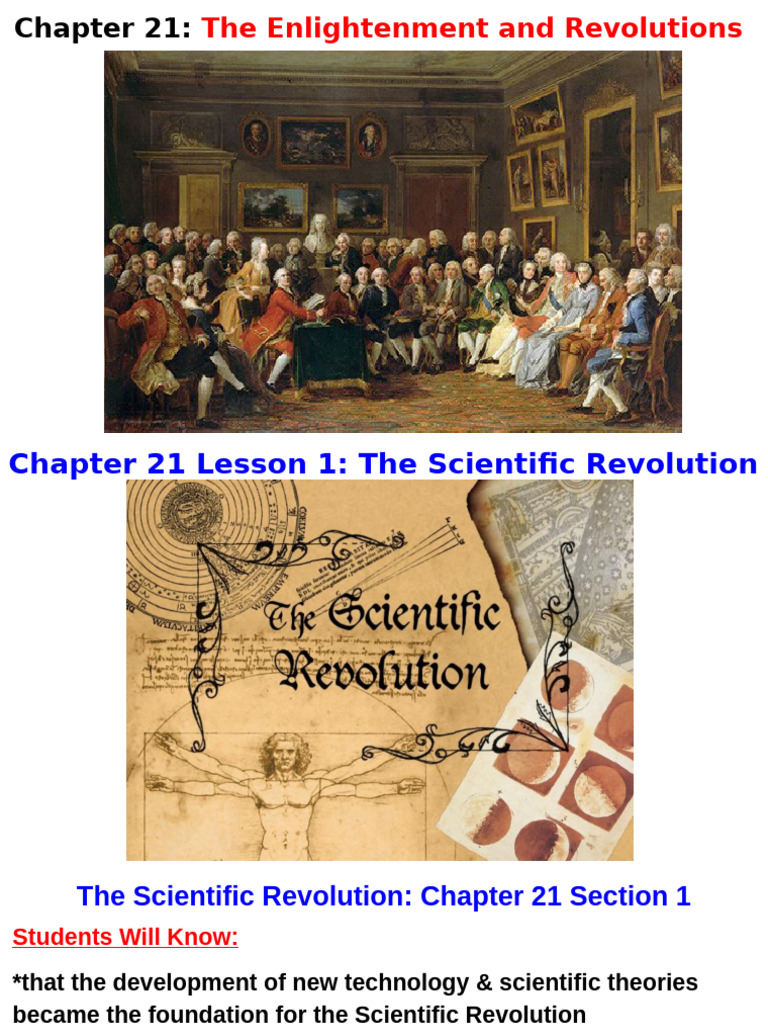 Chapter 21 Lesson 1 (World Book) Revised 2.2025 | PDF | Scientific ...