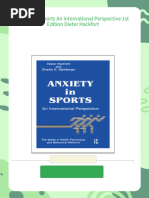 Sports Anxiety Scale 2 | PDF | Anxiety