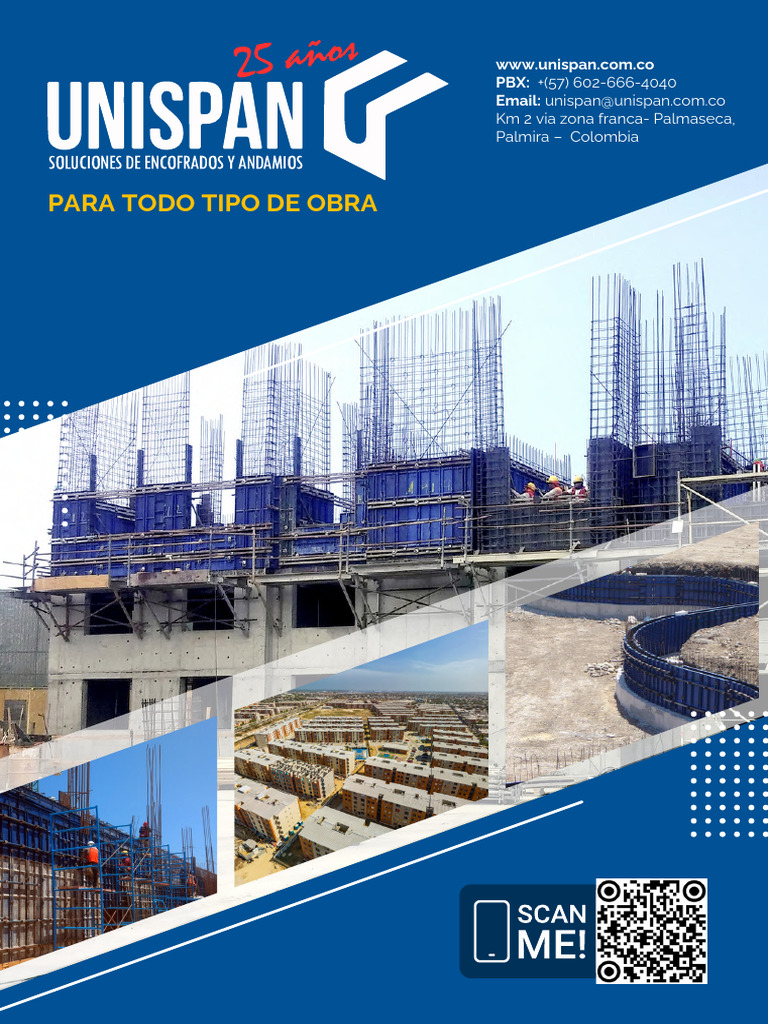 Catalogo Unispan 2024 Digital - Comp | PDF | Andamio | Hormigón