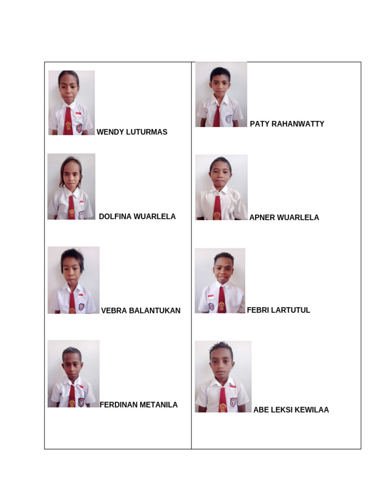 Foto Siswa ANBK 2023 | PDF