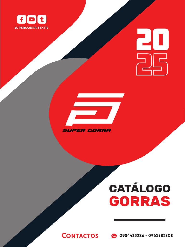 Catalogo Gorras Super Gorra 2025 | PDF | Polímeros orgánicos