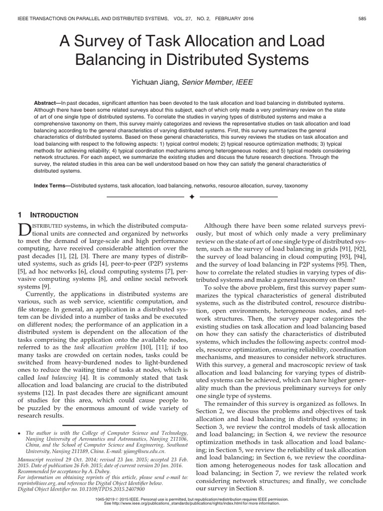 A_Survey_of_Task_Allocation_and_Load_Balancing_in_Distributed_Systems | PDF | Distributed ...
