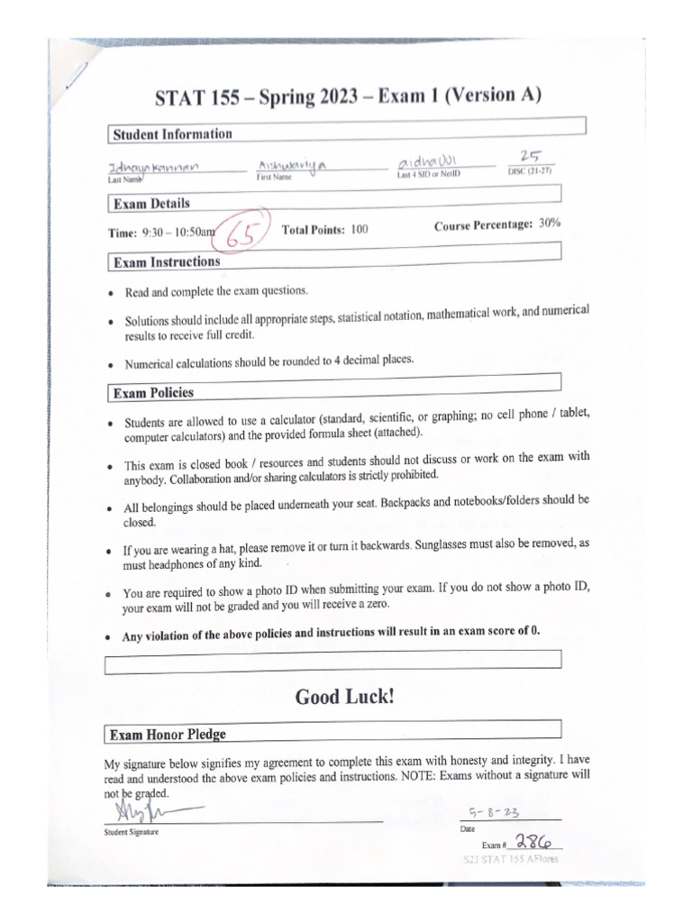 Stat Test | PDF