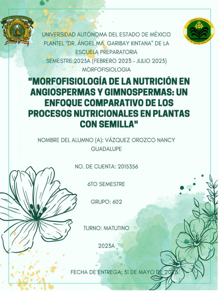 Ejemplos de Endozoocoria en Plantas | PDF | Flores | Plantas