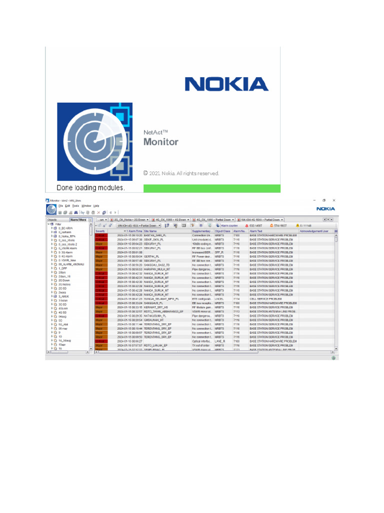 Setting Netact Nokia | PDF