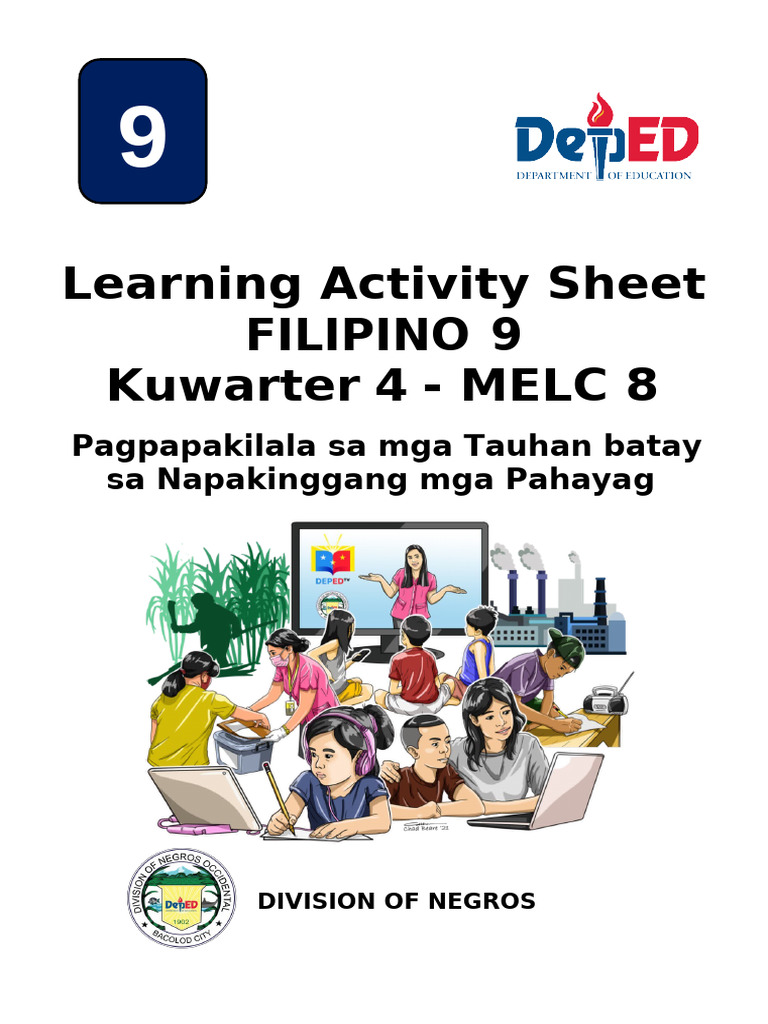 Las Fil 9 q4 Melc 8 | PDF