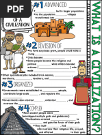 The 8 Features of Civilization | PDF | Civilization | Ancient Rome