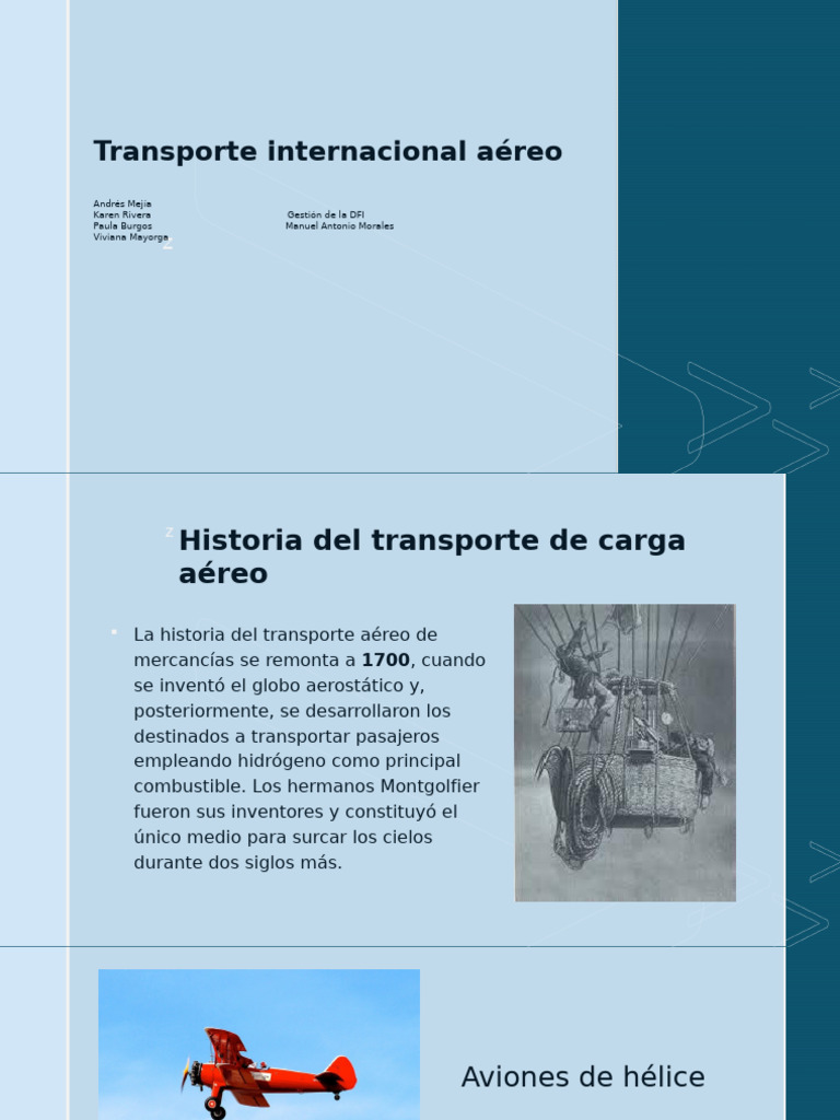 Transporte Internacional Aéreo | PDF | Transporte | Aviación