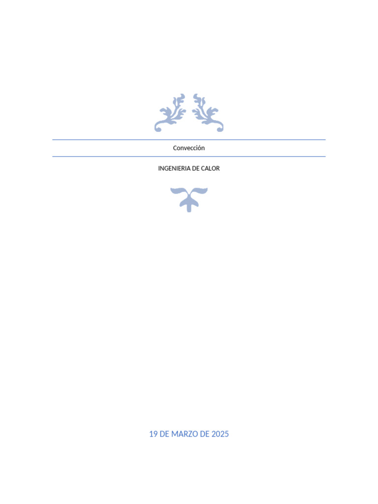 Entregable 5 Conveccion | PDF