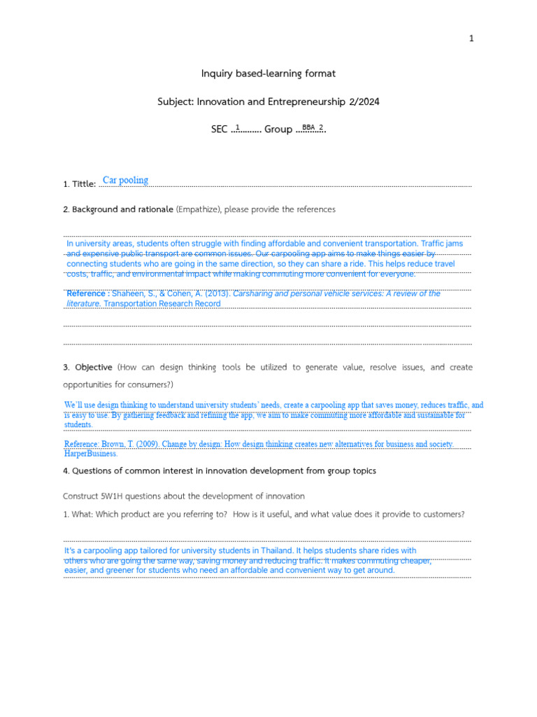 BBA-2 Group Project | PDF | Target Audience