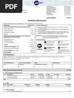 Jio Fiber Bill Invoice Sample | PDF