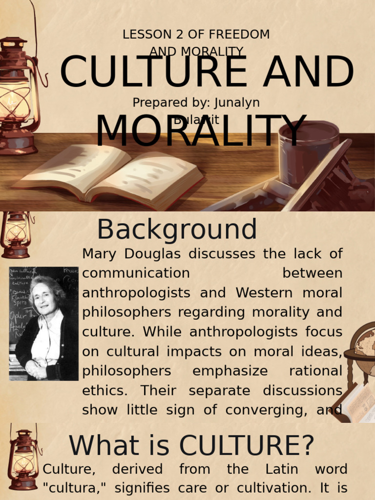 Lesson 2culture and Morality | PDF | Morality | Social Psychology
