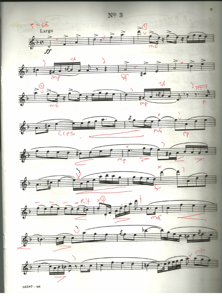 Bassi Etude 3 | PDF