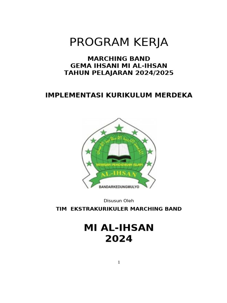 Program Marching Band | PDF