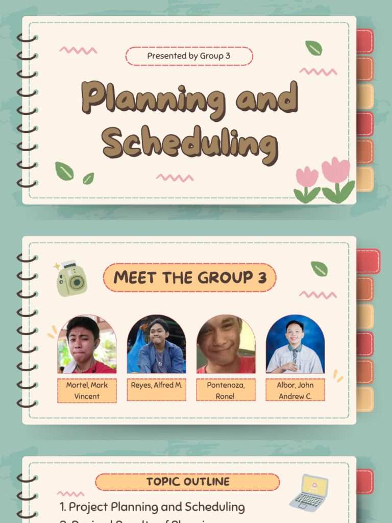 Project Planning and Scheduling Overview | PDF