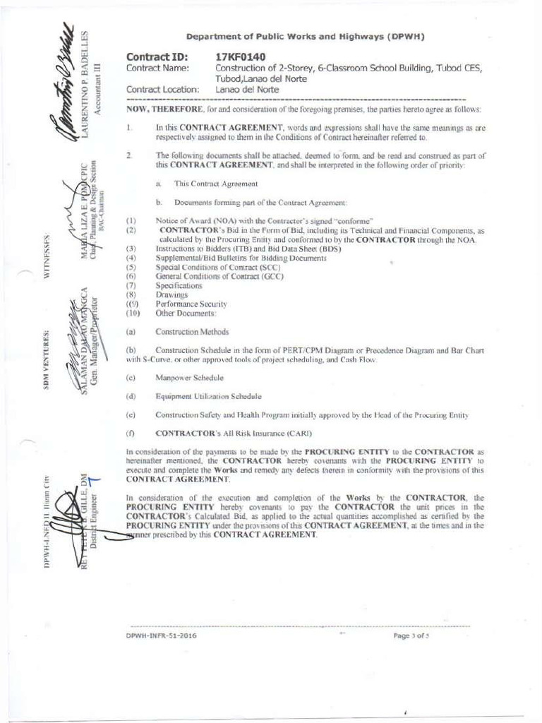 17KF0140-Contract Agreement001 | PDF | Building Engineering | Building ...