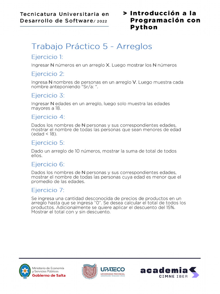TP5_arreglos | PDF