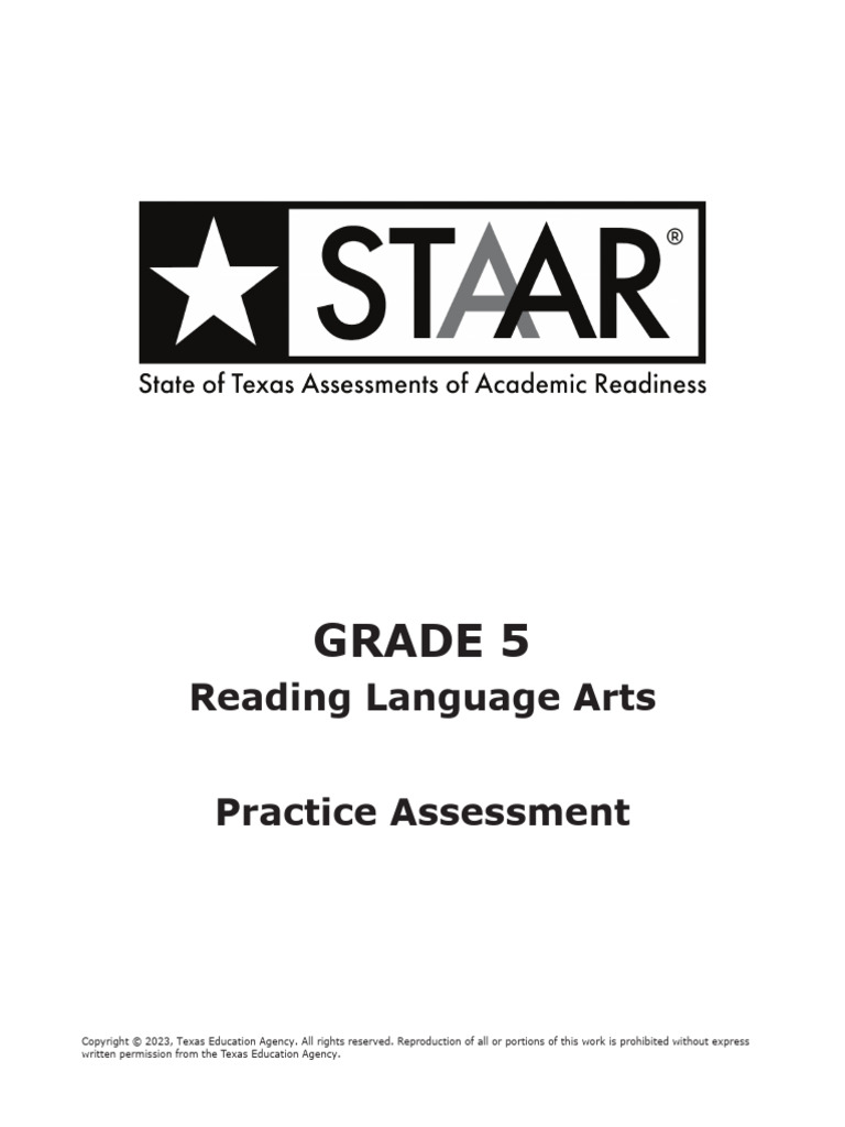 2023 Staar Redesign 5 Rla Practice Test | PDF | Meteoroid | Astronomy