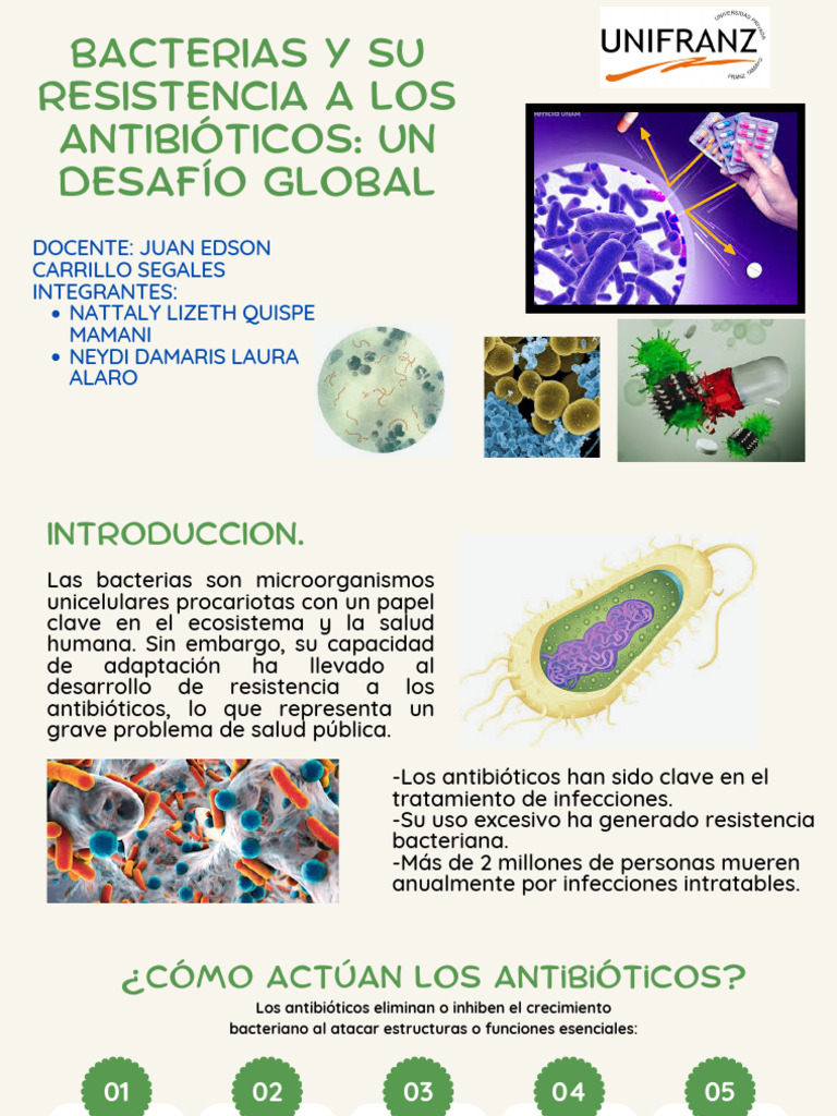 Bacterias y Su Resistencia A Los Antibióticos Un Desafío Global - 20250320 - 185844 - 0000 | PDF ...