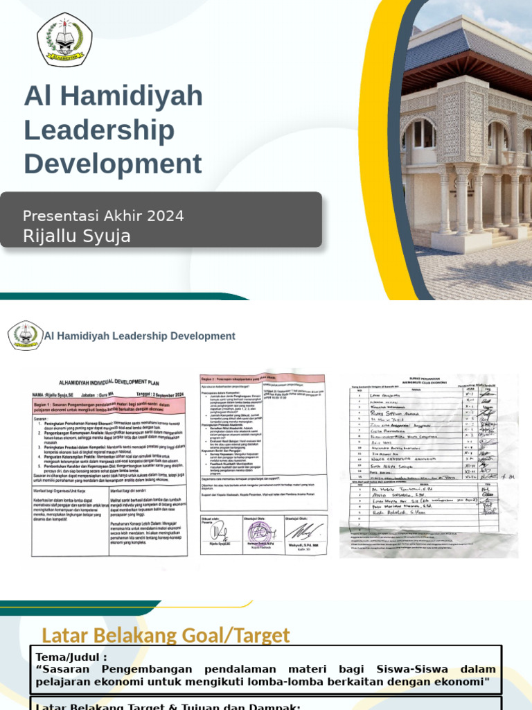 Draft Presentasi Rijallusyuja | PDF