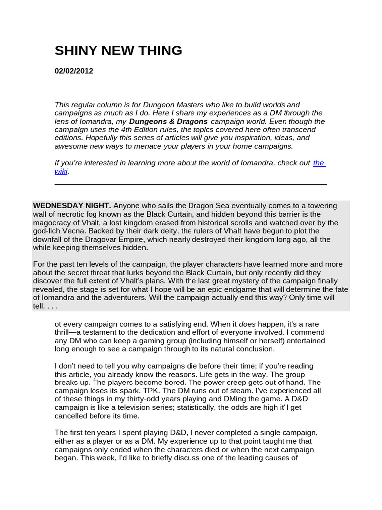 20120202 Shiny New Thing | PDF