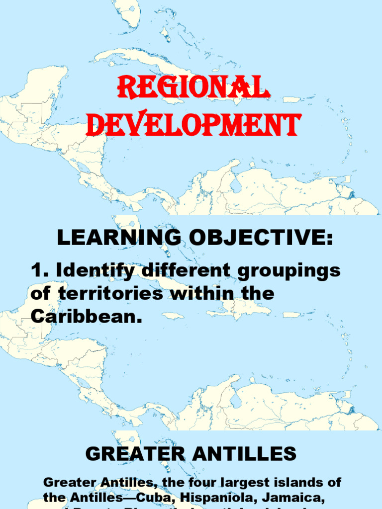 Caribbean Regional Development Overview | PDF | Cost Of Living | Lesser ...