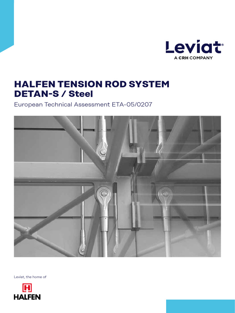 Eta Halfen Detan-S 01-22-En | PDF | Strength Of Materials | Mechanical Engineering