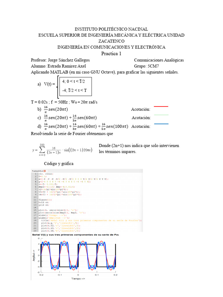 Practica1 2CA | PDF