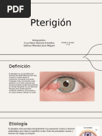 Clasificación y tratamiento del pterigión | PDF | Córnea | Oftalmología