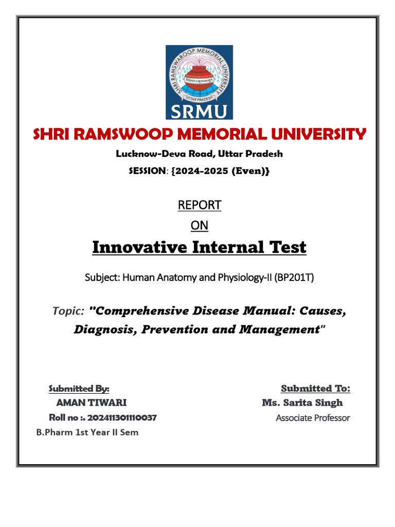 iiit | PDF | Attention Deficit Hyperactivity Disorder | Asthma
