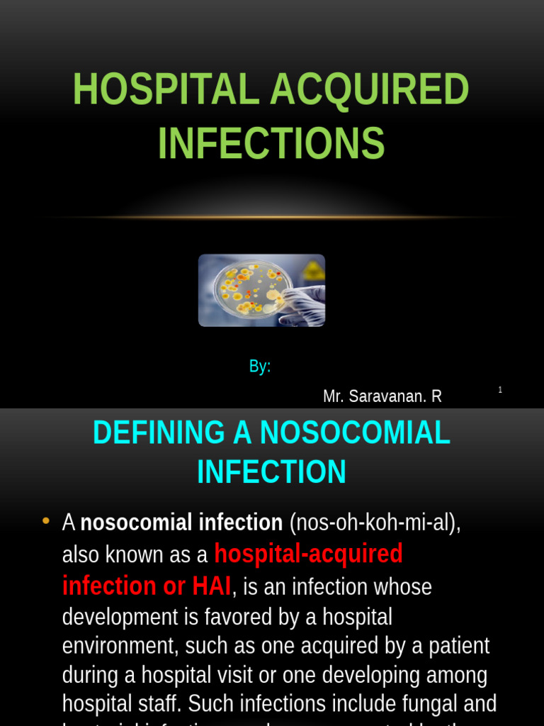 Hospital Infections | PDF