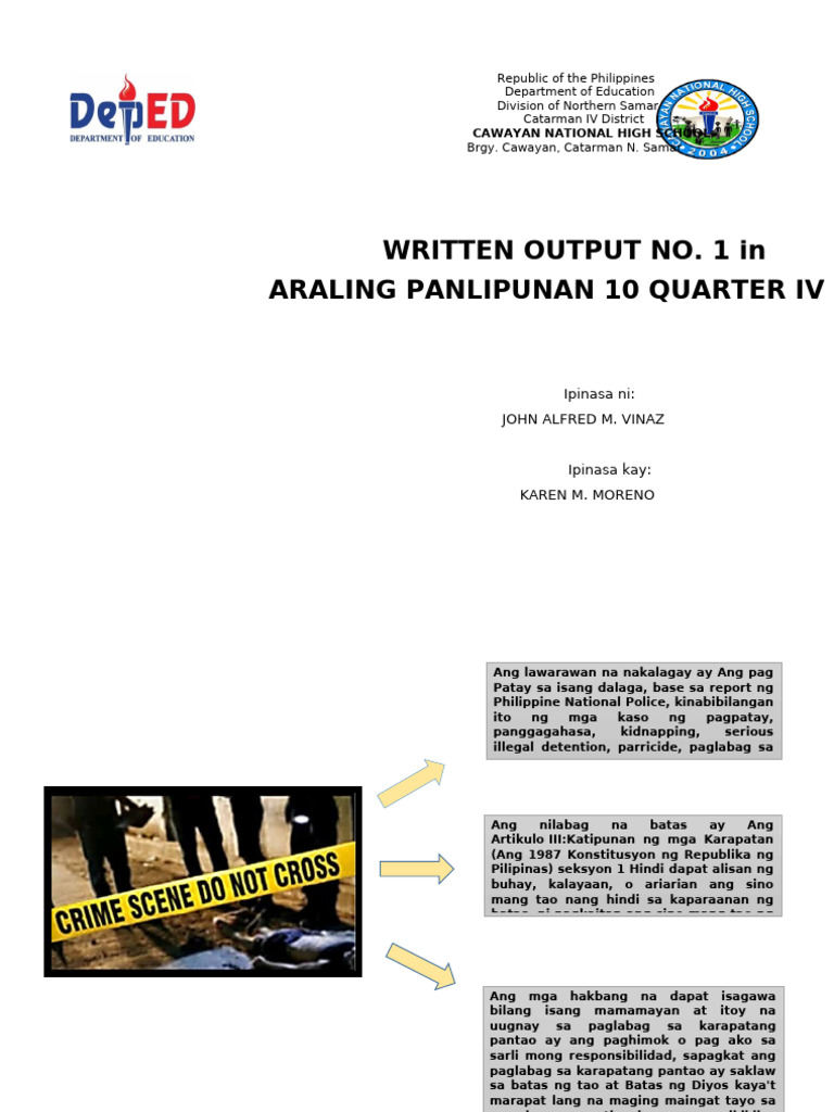 A.p Written Output | PDF