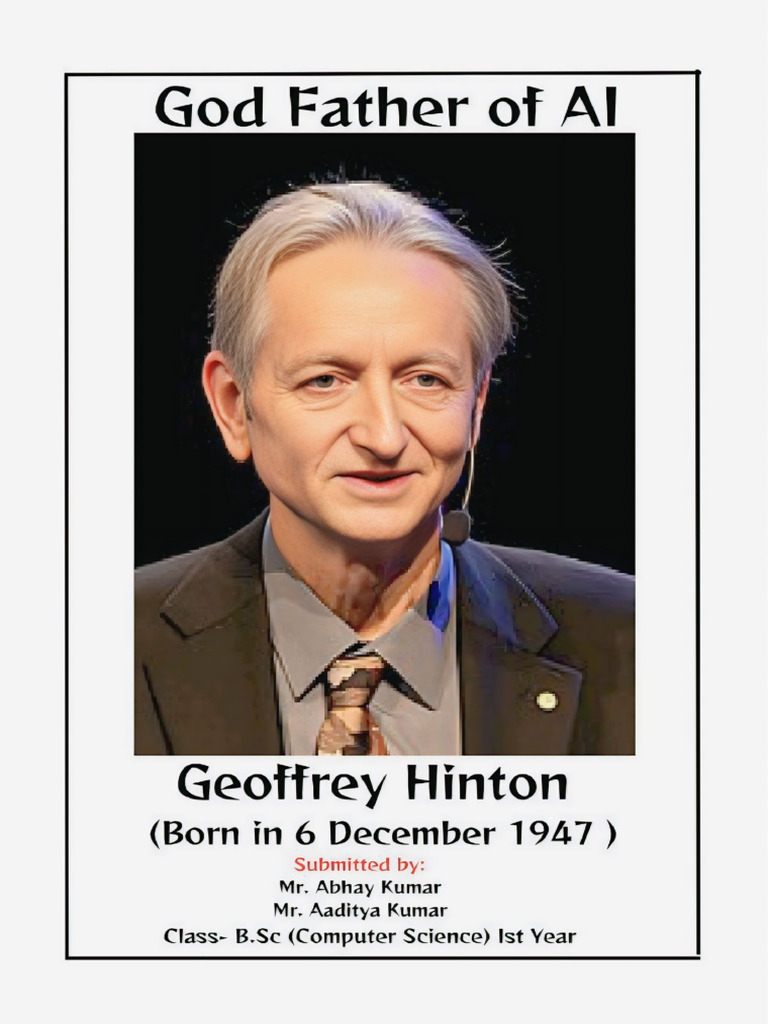 God Father of AI | PDF