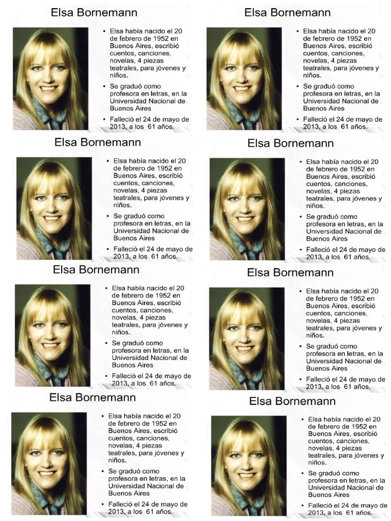 Elsa Borneman Segundo Grado | PDF