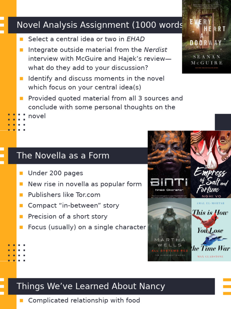 EHAD Novella Form Passages Interview | PDF
