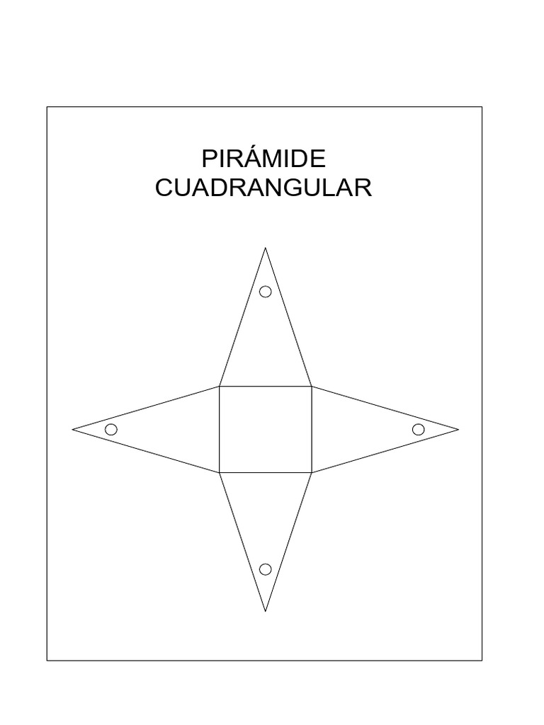 Pirámide Cuadrangular | PDF