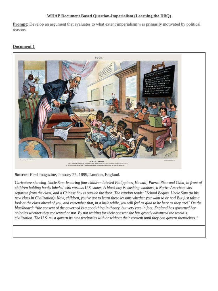 Political Motivations of Imperialism | PDF | Imperialism | British Empire