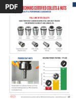ER Collet Sizes | PDF | Machining | Equipment
