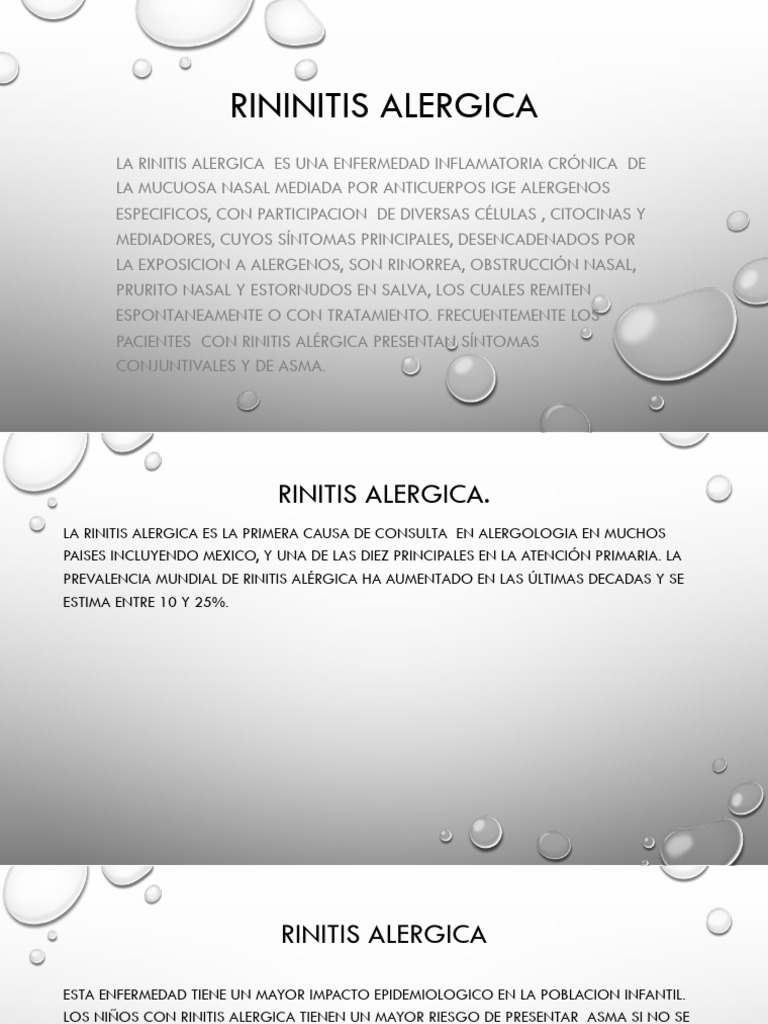 RINITIS | PDF | Alergia | Asma