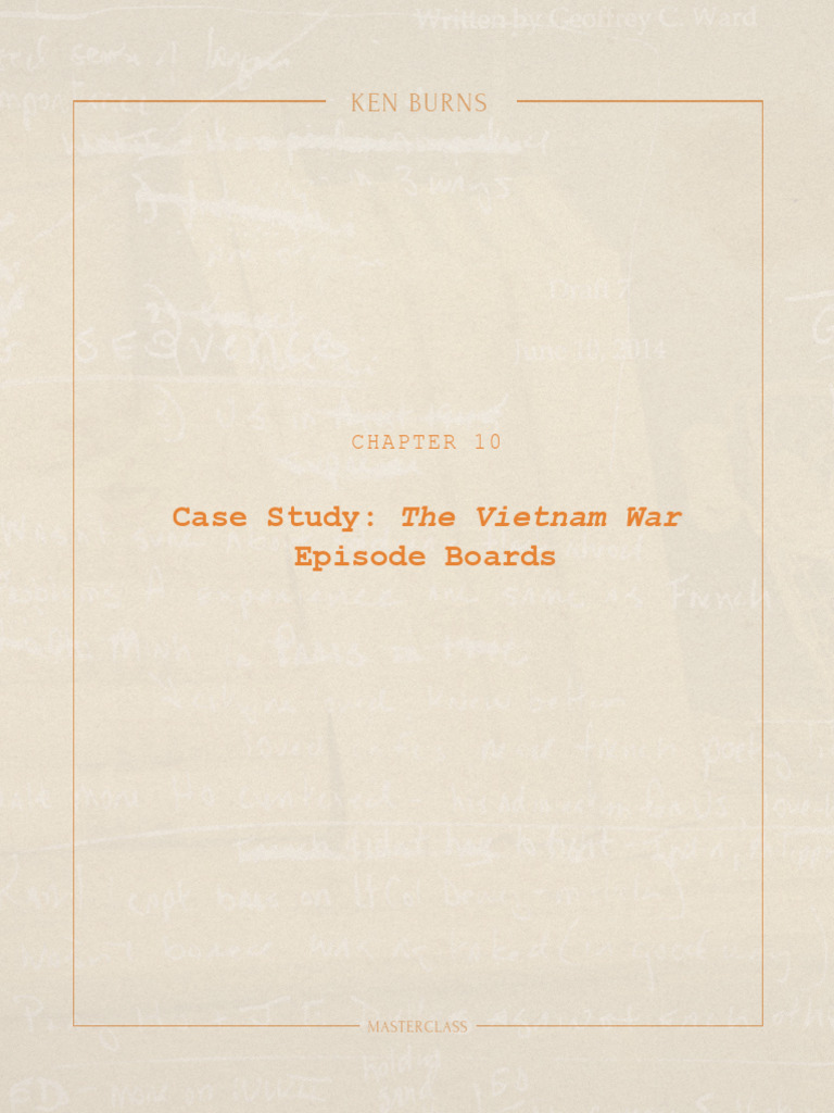 10.case Study The Vietnam War Episode Boards | PDF