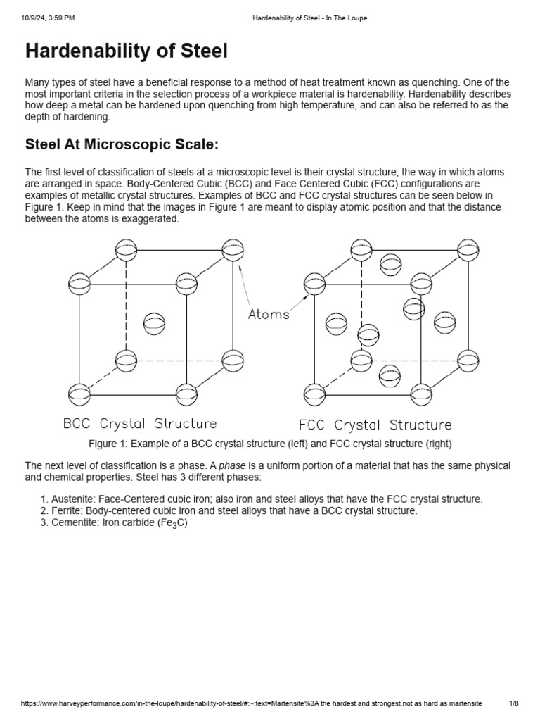 Hardenability of Steel - in The Loupe | PDF | Steel | Heat Treating
