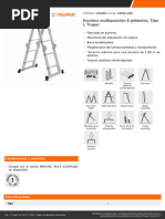 Ficha Técnica Escalera Truper | PDF
