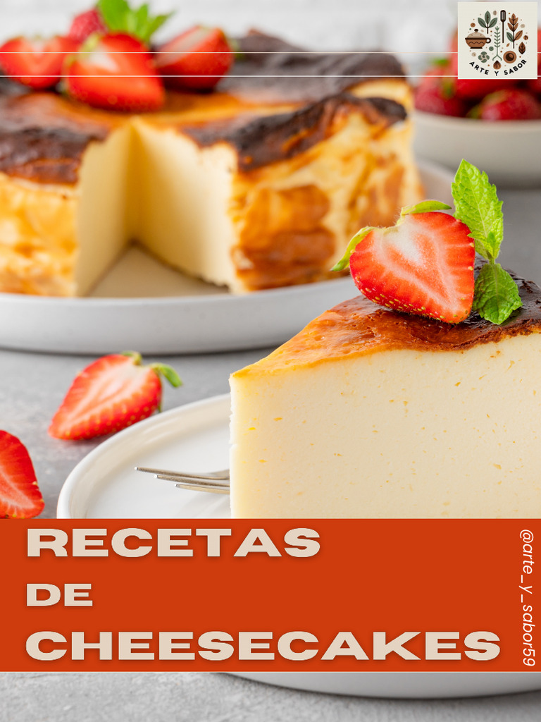 Recetas de Cheesecake Variadas y Fáciles | PDF | Tarta de queso | Chocolate
