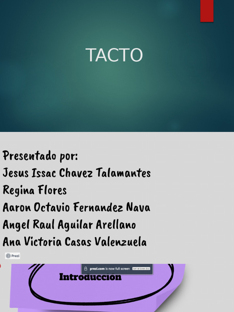 TACTO | PDF