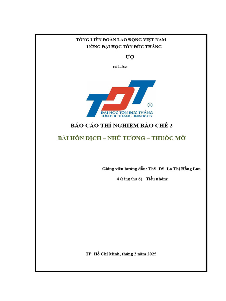 H01054 - Báo Cáo - TN3 - ST6 | PDF