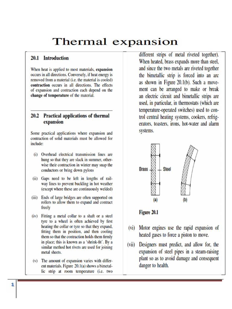 Temperature Stresses in Structures | PDF | Thermal Expansion ...